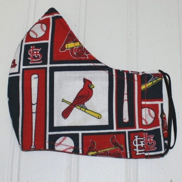 Hand Crafted | Accessories | Handmade Kids St Louis Cardinal Face Mask ...
